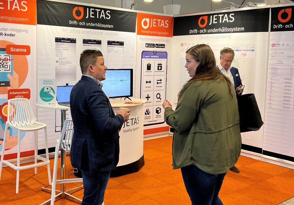 Många besökare på Fastighetsmässan i Kista! - Jetas Quality Systems